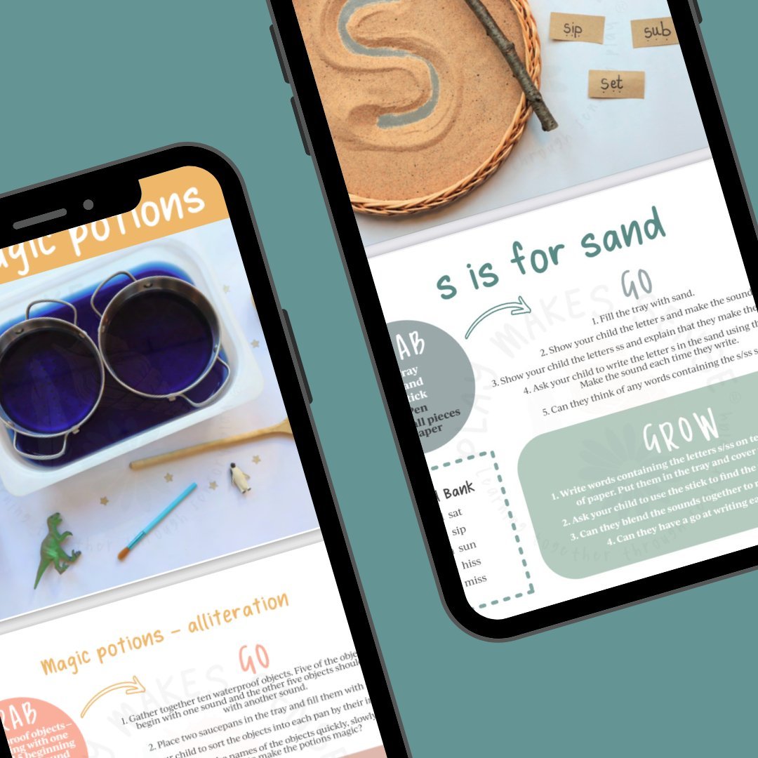 Play Makes Sense Digital Phonics Activity Cards | Phonics Resources