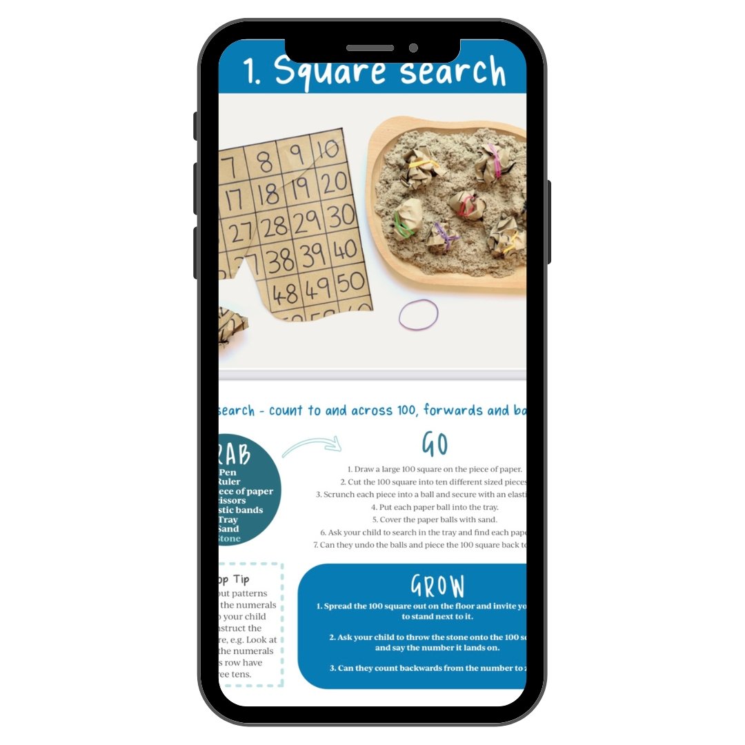 Digital Download | Maths Activity Cards | Year 1 Number | Play Makes Sense