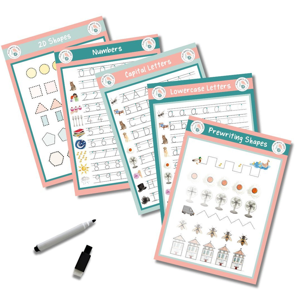 Play Makes Sense | Phonics and Maths Activity Cards | Learn and Play